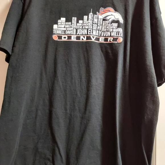 Gildan | Shirts | Gildan Black Denver Graphic Tee | Poshmark